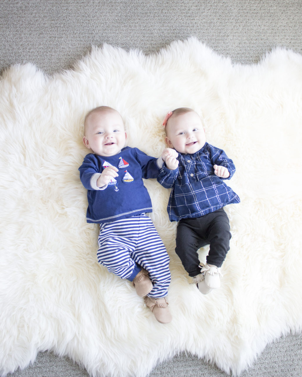 7 Month Old Twins! Our lives are so special and sweet right now!