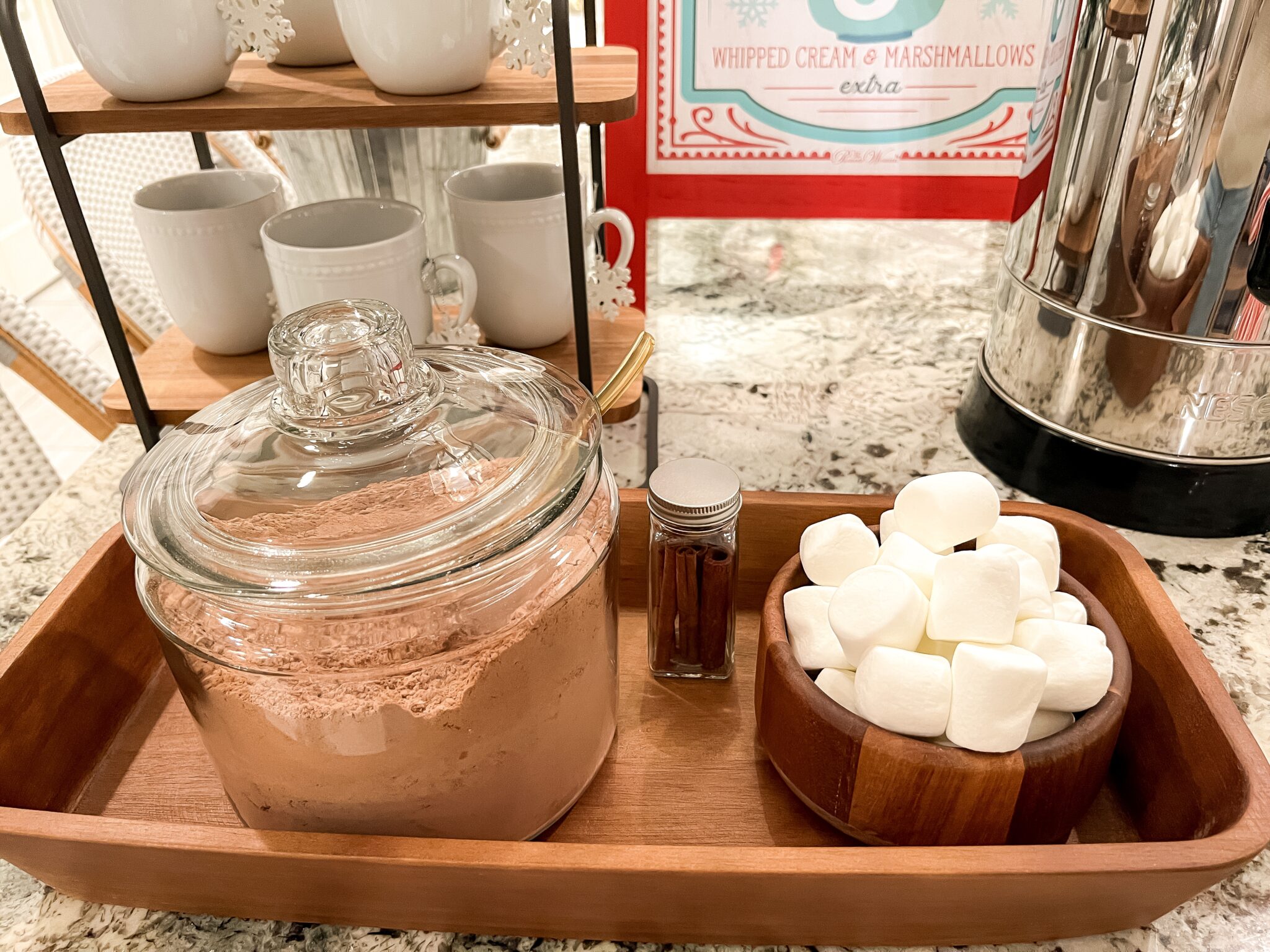Everything You Need for a Hot Cocoa Bar! | A Slice of Style