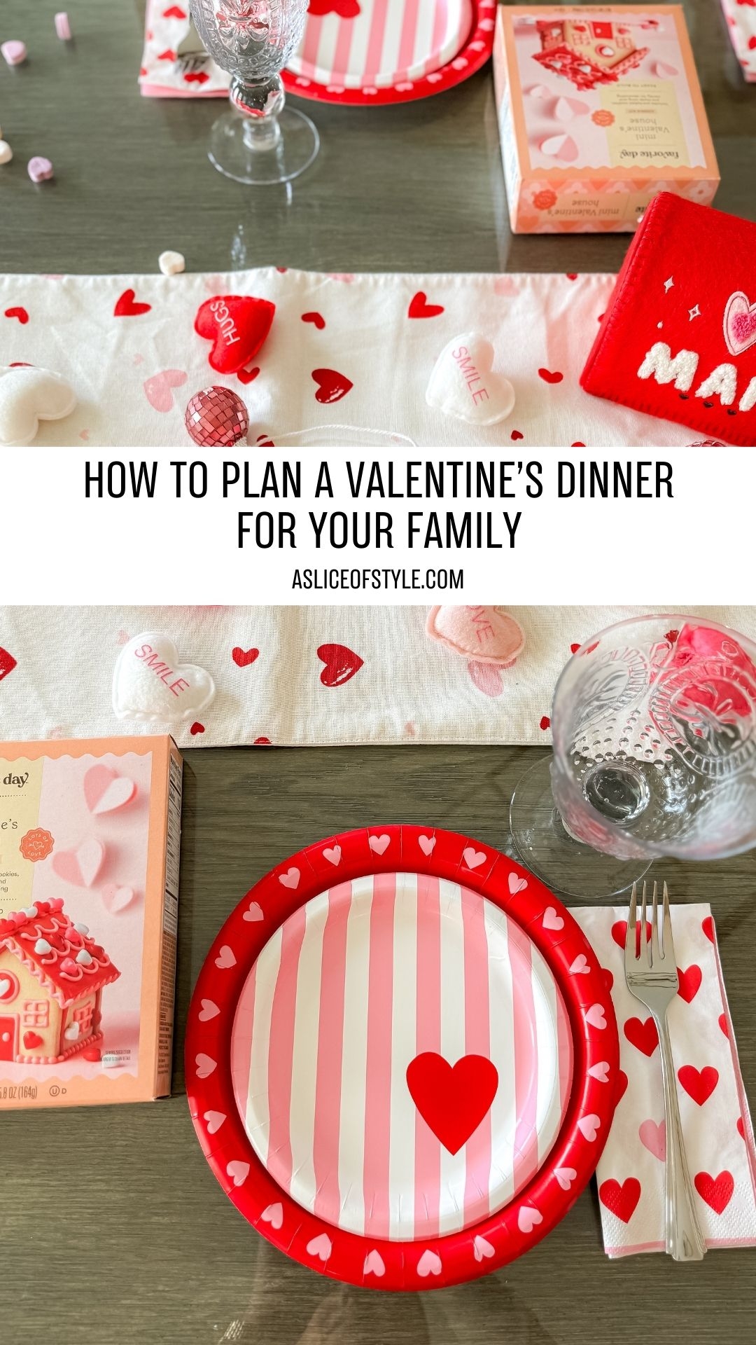 How to Plan a Valentine's Day Dinner for Your Family | A Slice of Style