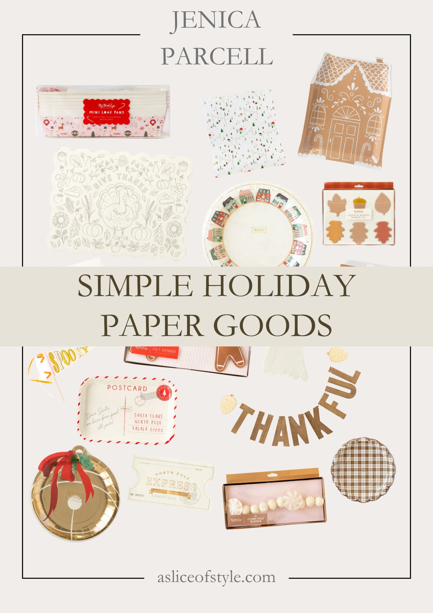 The Best Paper Goods to Make Your Holiday Dinners Stylish and Simple ...
